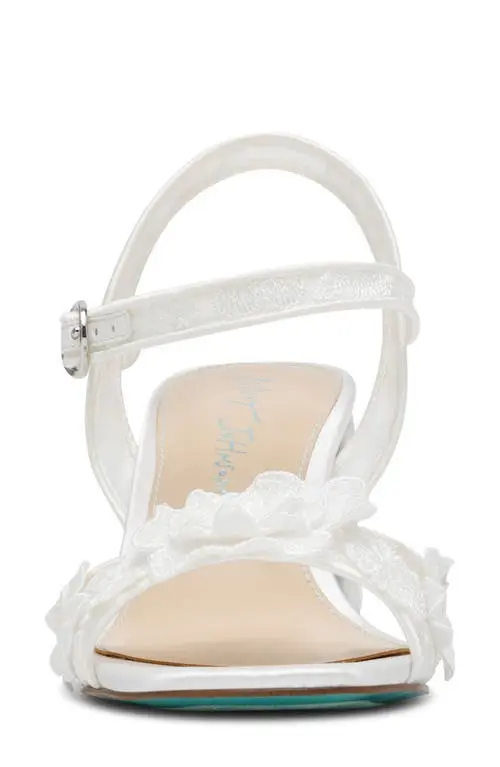 Betsey Johnson Blare Ankle Strap Pump