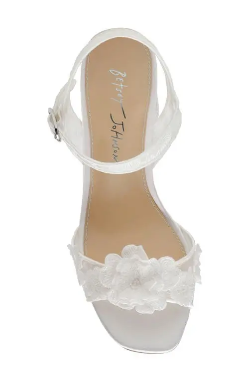 Betsey Johnson Blare Ankle Strap Pump