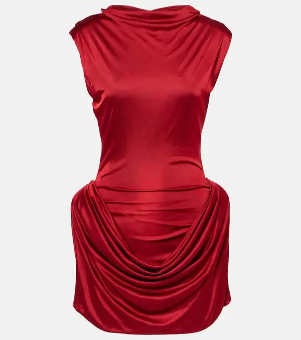 Magda Butrym Draped Mini Dress