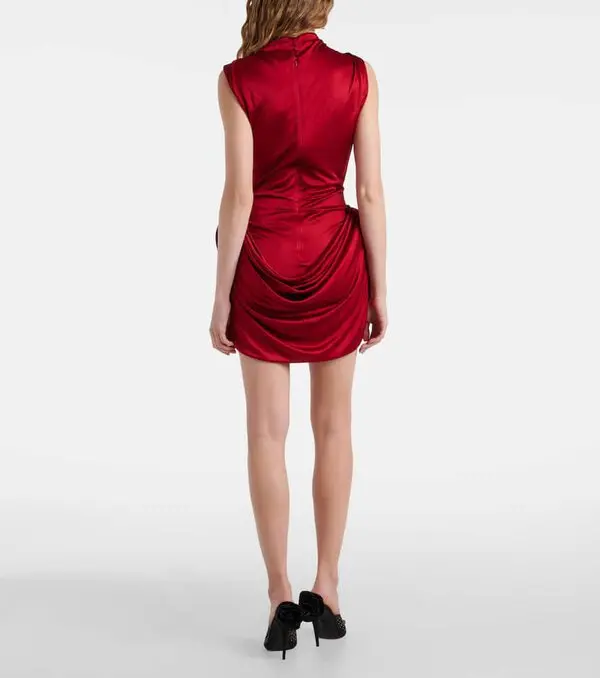 Magda Butrym Draped Mini Dress