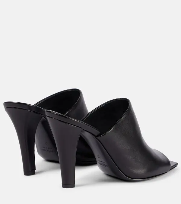Saint Laurent Jill 95 Leather Mules