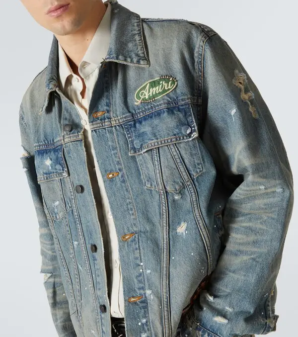 Amiri Vintage Pegasus Denim Jacket