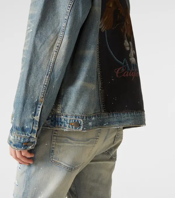 Amiri Vintage Pegasus Denim Jacket