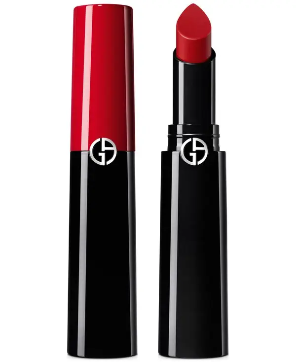 ARMANI Beauty Lip Power Long-lasting Satin Lipstick - 400 Four Hundred (neutral Red)