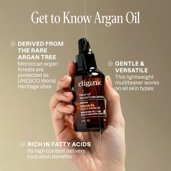 CLIGANIC Organic Argan Oil Oz
