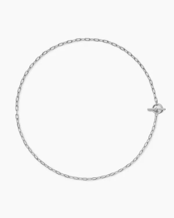 David Yurman Dy Madison® Toggle Chain Necklace - All Sterling Silver
