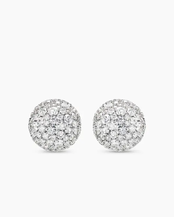 David Yurman Pavé Stud Earrings - Diamond