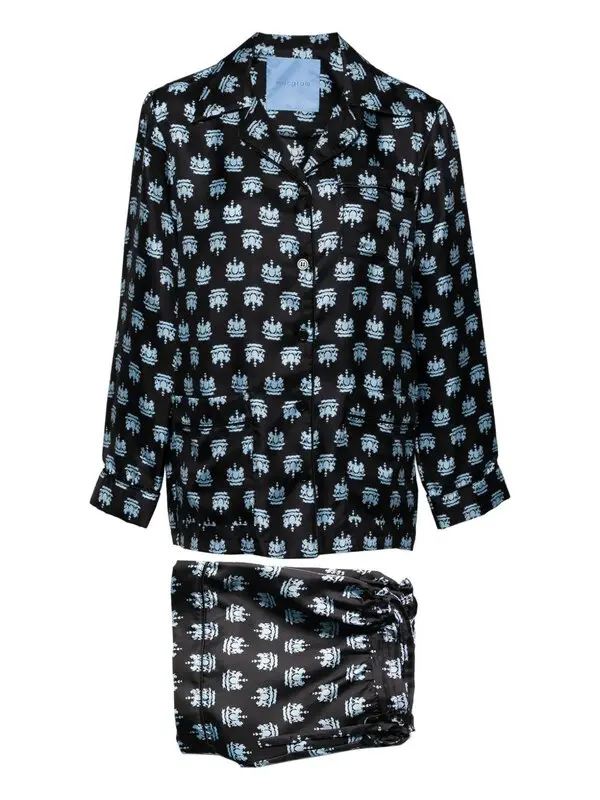 MACGRAW Ceremony Pyjama Set - Blue