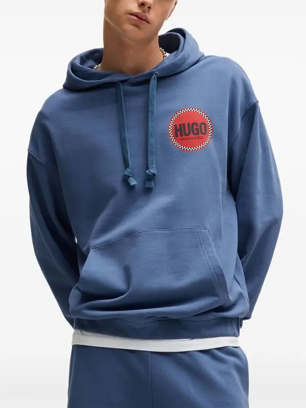 Hugo Logo-print Hoodie