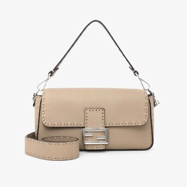 Fendi Baguette Bag - Grey