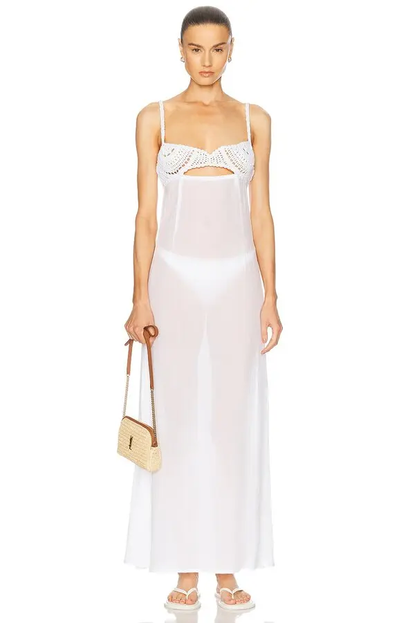 Akoia Swim Luna Dress - White