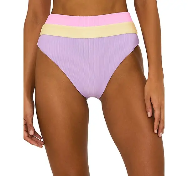 Beach Riot Heidi Bikini Bottoms - Sublime Spring Colorblock
