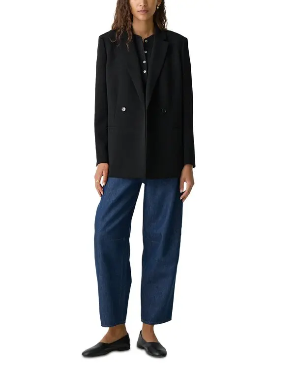 Theory Relaxed Fit Double-breasted Blazer