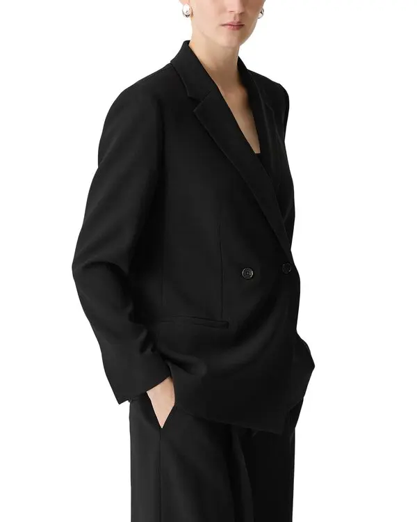 Theory Relaxed Fit Double-breasted Blazer