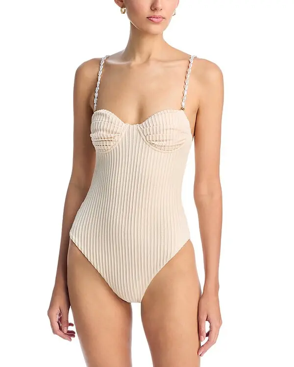 PALMACEA Mar One Piece Swimsuit - Ivory