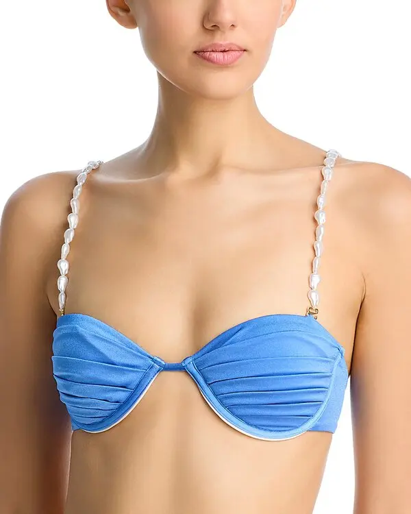 PALMACEA Alicia Bikini Top - Blue