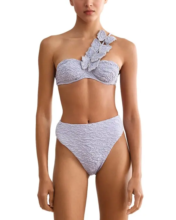 PatBO Papillon High Waist Bikini Bottom