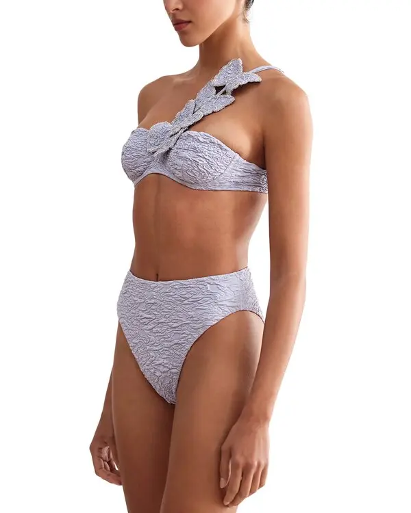 PatBO Papillon High Waist Bikini Bottom