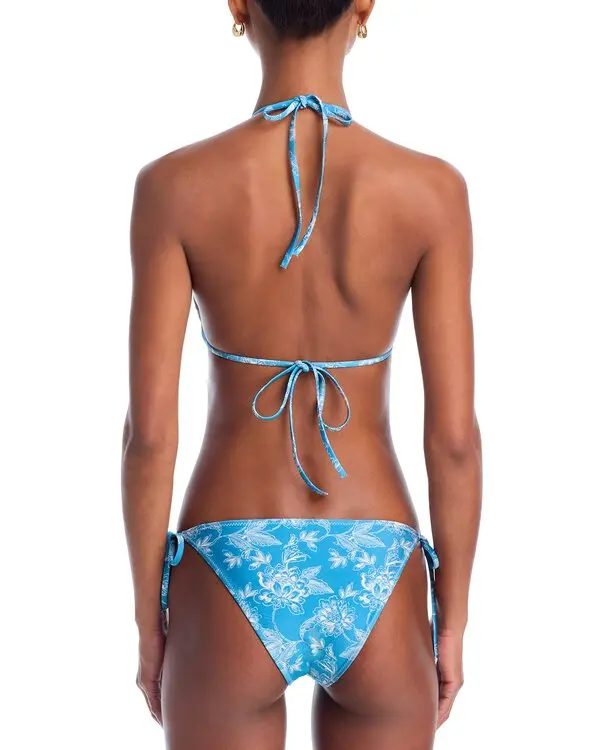 Solid & Striped The Iris Bikini Bottom - Classic Toile