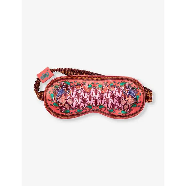Slip Scorpio Graphic-print Silk Eye Mask - One-color