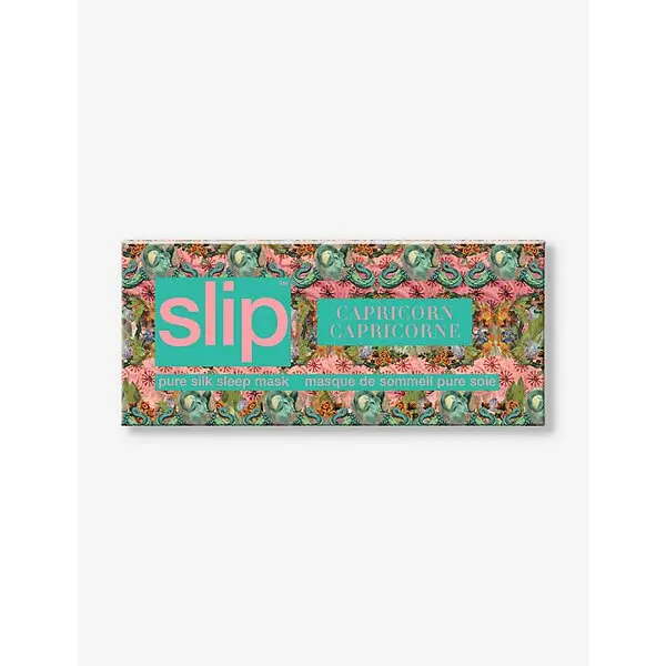 Slip Capricorn Graphic-print Silk Eye Mask - One-color