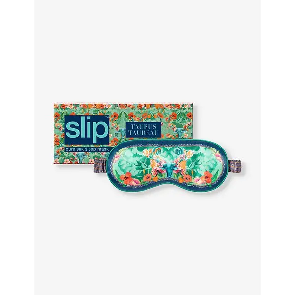 Slip Taurus Graphic-print Silk Eye Mask - One-color