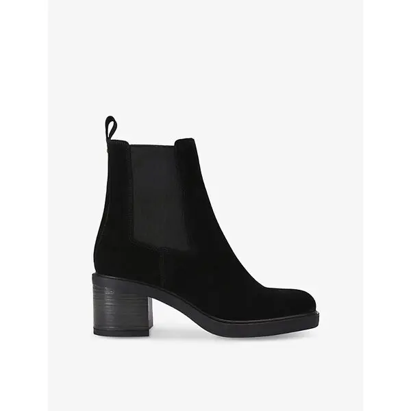 Carvela High Rise Chelsea Boots Carvela Chiara Suede Heeled Boots