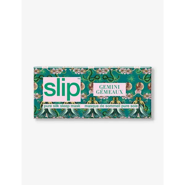 Slip Gemini Graphic-print Silk Eye Mask - One-color