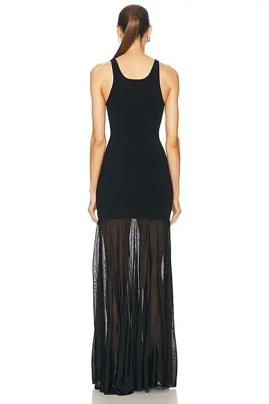 TOTEME Evening Tank Dress - Black