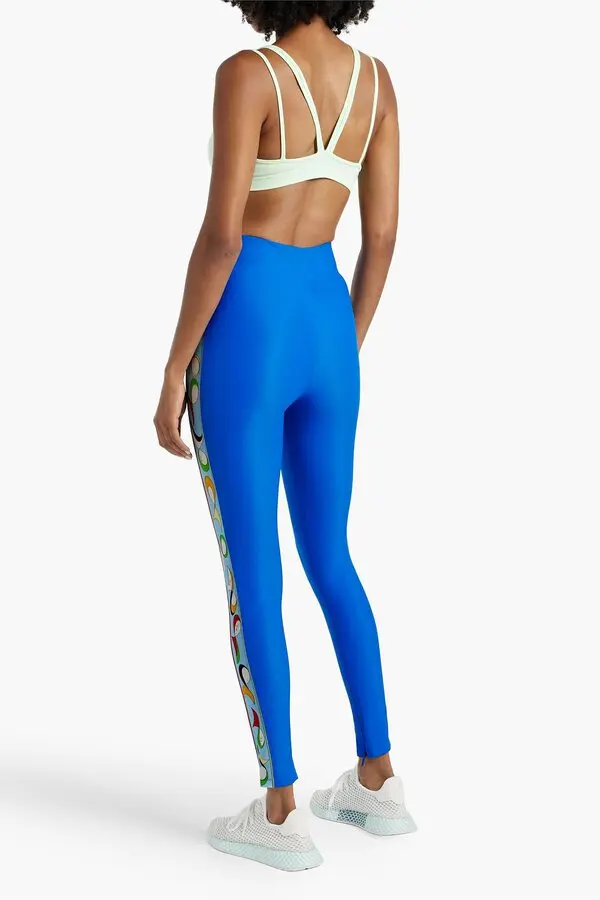 Emilio Pucci Printed Stretch Leggings