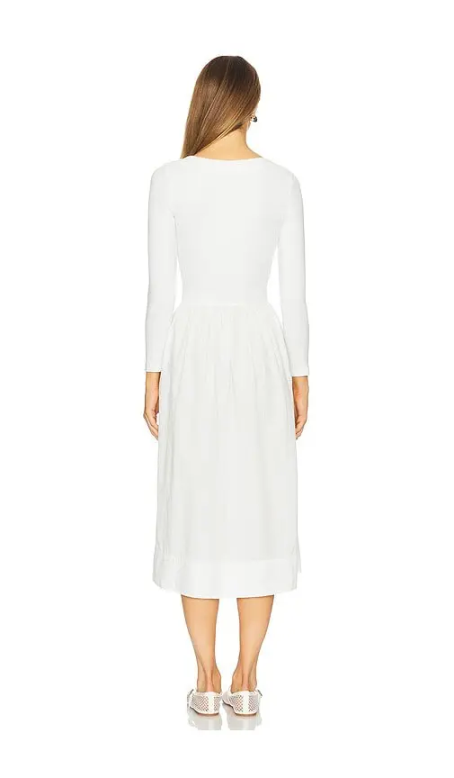 free people aelia midi dress Free People Free-est Fp Beach Aelia Drop-Waist Midi Dress  White Chocolate  Couture