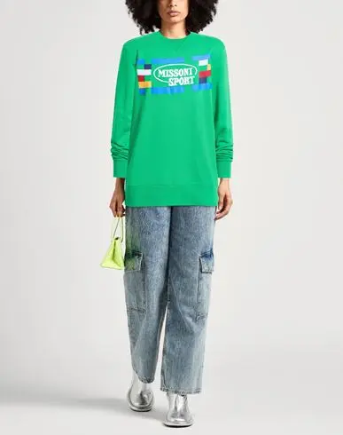 Missoni Cotton French Terry Sweatshirt - Green