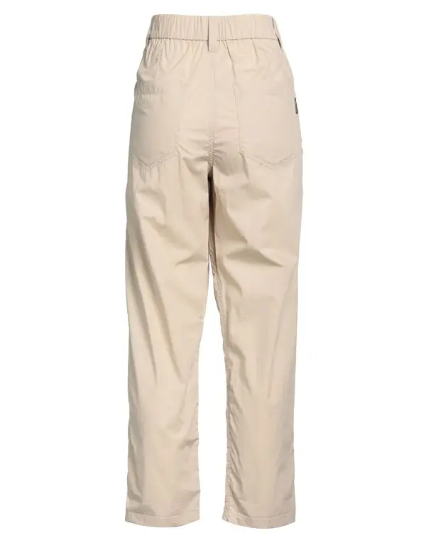 Brunello Cucinelli Tapered Poplin Pants - Beige
