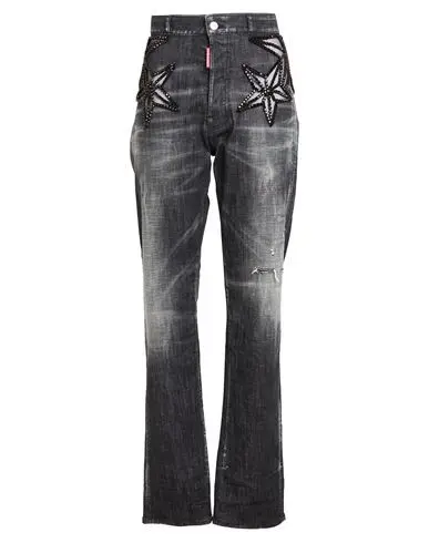 Dsquared2 Straight-leg Jeans With Embroidery