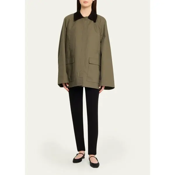 TOTEME Oversized Jacket - Khaki