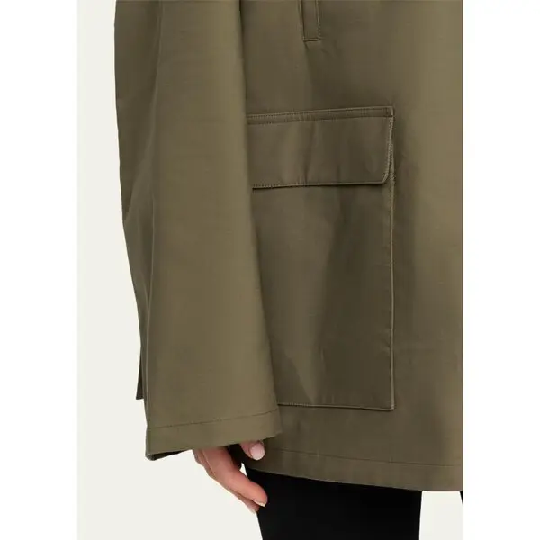 TOTEME Oversized Jacket - Khaki