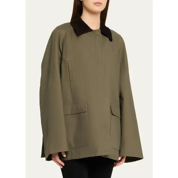TOTEME Oversized Jacket - Khaki