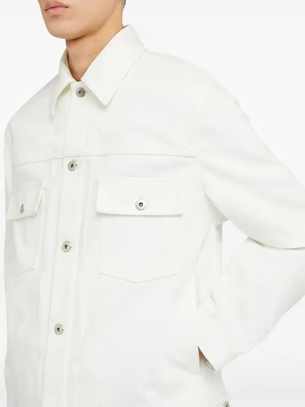 JIL SANDER Button-fastening Denim Jacket
