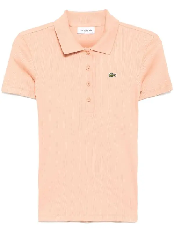 Lacoste Ribbed Polo Top