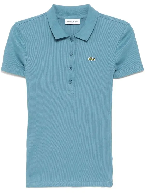 Lacoste Ribbed Polo Top