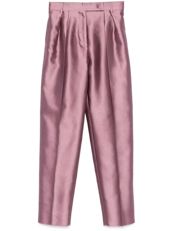 Max Mara Metallic-effect Trousers