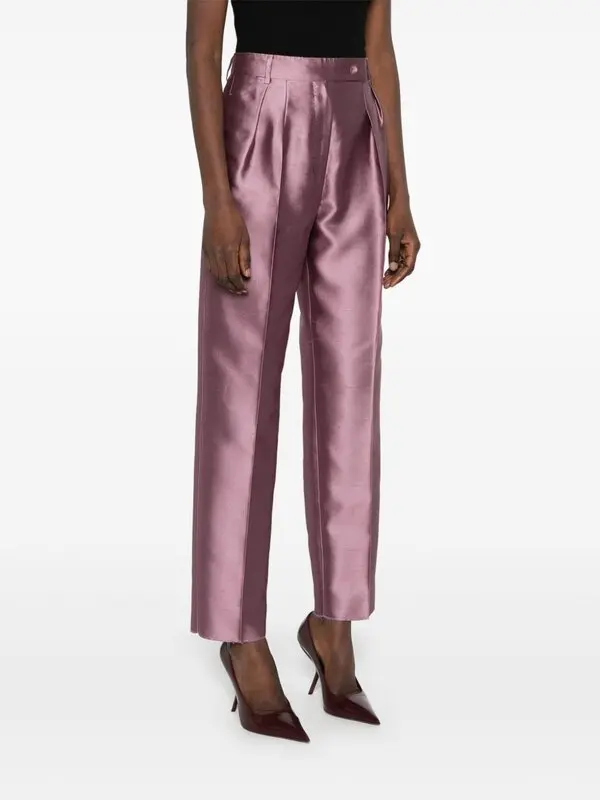 Max Mara Metallic-effect Trousers