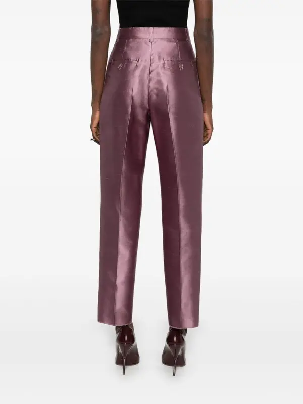 Max Mara Metallic-effect Trousers
