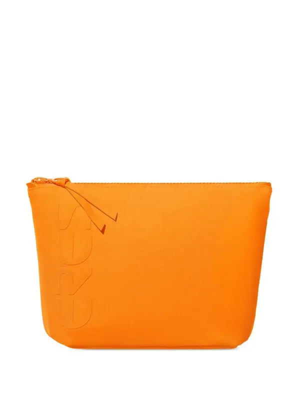 ERES Logo-embossed Beach Tote - Orange