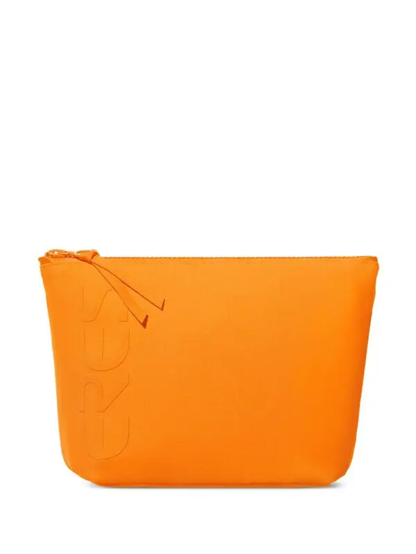 ERES Logo-embossed Beach Tote - Orange
