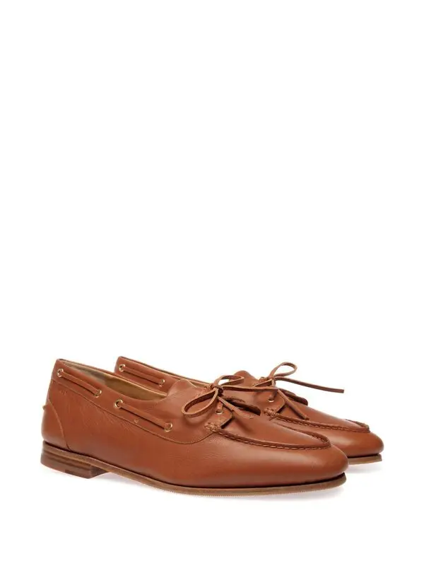 Bally Plume Loafers - Brown