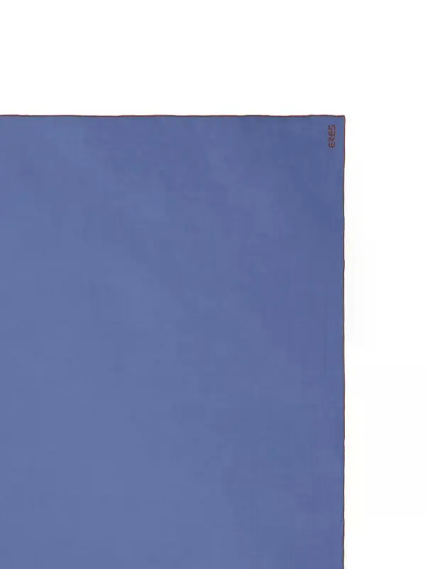 ERES Cabine Logo-embroidered Sarong - Blue