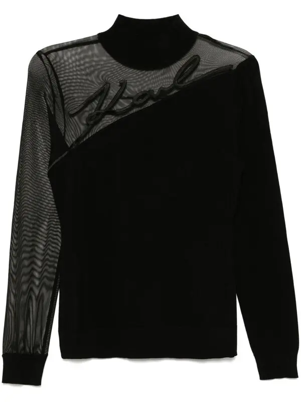 Karl Lagerfeld Signature Jumper
