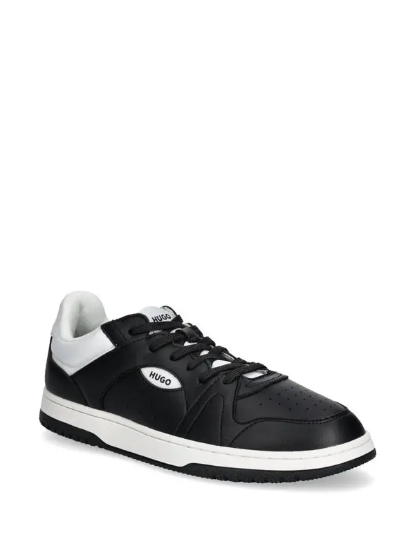 Hugo Faux-leather Sneakers - Black