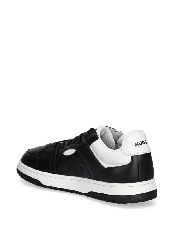 Hugo Faux-leather Sneakers - Black
